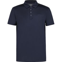 Icepeak Funktionsshirt, Knopfleiste, schnelltrocknend, für Herren, blau, L