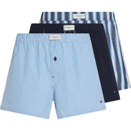 Tommy Hilfiger Established Boxershorts, 3er-Pack, für Herren, blau, L