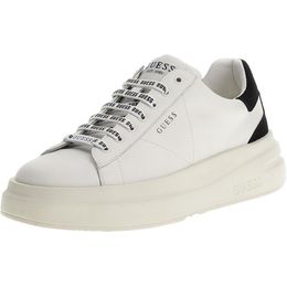 Guess Elba Logo Sneaker, Logo-Details, für Herren, weiß, 42