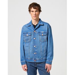 Wrangler® Jeansjacke, Brusttaschen, für Herren, blau, L