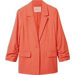 Tom Tailor Denim DENIM TOM TAILOR Blazer, Reverskragen, für Damen, rot, L