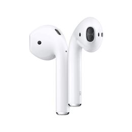 Apple AirPods (2. Generation), In-ear Kopfhörer Bluetooth Weiß