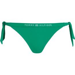Tommy Hilfiger Basic-Slip, Markenschriftzug, für Damen, grün, XS
