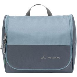 Vaude Kulturtasche, Netzfach, Reißverschluss, blau