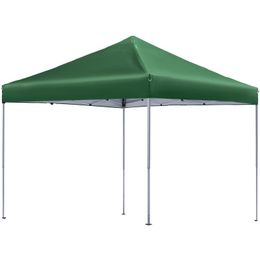 Pavillons 3x3m Faltpavillon Set Stabile Gartenzelt mit Tragtasche Wasserdicht Festzelt UV-Schutz Partyzelt (Grün) - Froadp