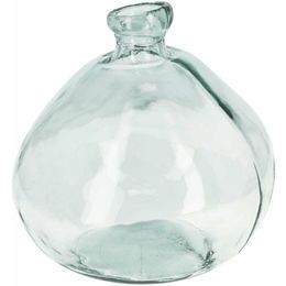 Kave Home - Brenna Vase aus transparentem Glas 100% recycelt 33 cm