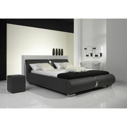 Polsterbett Bett Doppelbett Tagesbett dakar 160x200 cm Grau