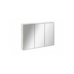 Lanzet Led Spiegelschrank W1 / Spiegelschrank-Einbau mit umlaufender LED-Beleuchtung / Maße (b x h x t): ca. 101,8 x 70,2 x 14 cm / Möbel fürs Bad und wc /