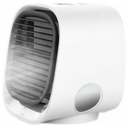 RHAFAYRE Luftkühler-Ventilator, tragbare Klimaanlage, Desktop-Luftkühlungsventilator, Luftbefeuchter, Luftreiniger, Büro, Schlafzimmer,