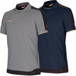 T-Shirt Extreme 8825NB Arbeits-Poloshirt - s - Grau - Grau - Issaline