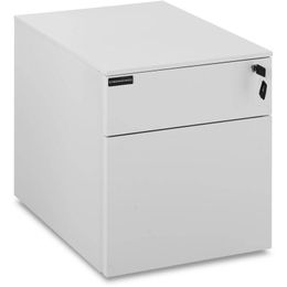 FROMM & STARCK Fromm&starck - Rollcontainer Schubladenschrank Metall Container 35 kg abschließbar weiß - Weiß