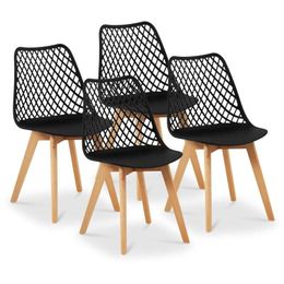 FROMM & STARCK Stuhl Kunststoffstuhl Küchenstuhl Designstuhl Besucherstuhl 150 kg 4 Stück