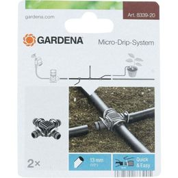 Gardena Kreuzstück 1/2 ' - 13 mm a 2 Stk