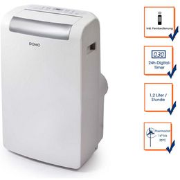 Domo AirCooler / Klimagerät mit 24h-Timer, Fernbedienung, 12000BTU, 1,4kWh