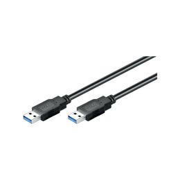 USB-Kabel usb 3.0 a-a 1,8m schwarz (93928) - goobay