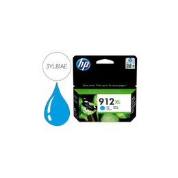Hewlett Packard - Ink-jet HP 912 xl officejet 8010 / 8020 / 8035 cian 825 pag