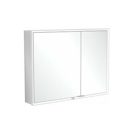 Villeroy & Boch My View Now, Spiegelschrank für Wandeinbau mit Beleuchtung, 1000x750x167,5 mm, mit Sensordimmer, 2 Türen, A45610 - A4561000 - Villeroy&boch