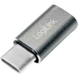 Usb 2.0 Adapter [1x usb-c® Stecker - 1x usb 2.0 Buchse Micro-B] AU0041 - Logilink