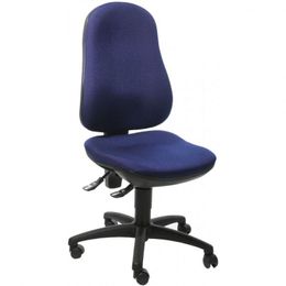 Topstar - Hochwertiger Drehstuhl dunkel blau Bürostuhl ergonomische Form Made in Germany