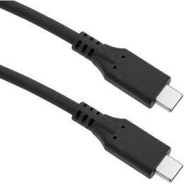 BeMatik - USB 3.2 Gen 2x2 20 Gb/s 50 cm Kabel mit USB 3.1 Gen 1 Typ C Stecker auf Stecker male