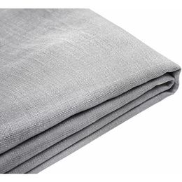 Beliani - Bezug Grau 180 x 200 cm für Bett Abnehmbares und waschbares Material Pflegeleicht Modern - Grau