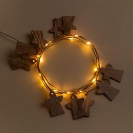 Sklum - LED-Weihnachtsgirlande (2,35 m) Linda Engel - Warmes Weiß Engel