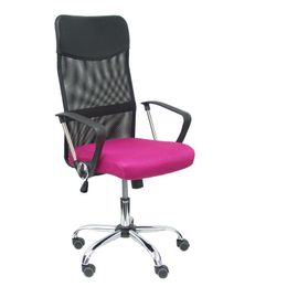 Piqueras Y Crespo - Gontar Stuhl schwarz Netz Rückenlehne rosa Sitz