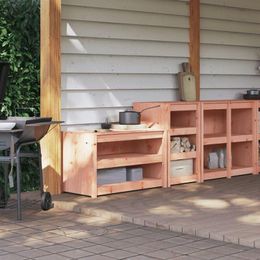 Outdoor-Küchenschränke 2 Stk. Massivholz Douglasie vidaXL71800