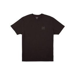 Billabong T-Shirt Stacked, schwarz