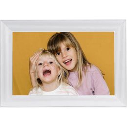 aura aura Frame Carver Digitaler Bilderrahmen (25,6 cm/10,1 ", 800 x 1280 Pixel), weiß