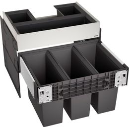 Blanco Mülltrennsystem Select II 60/3 Orga, Kunststoff, Stahlblech, 60 0mm Untermass, schwarz