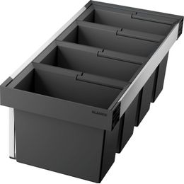 Blanco Mülltrennsystem Flexon II 90/4, Kunststoff, Stahlblech, 900 mm Untermass, schwarz