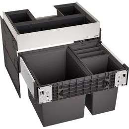 Blanco Mülltrennsystem Select II XL 60/3, Orga, Kunststoff, Stahlblech, 600 mm Untermass, schwarz