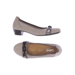 Gabor Damen Ballerinas, beige, Gr. 4.5