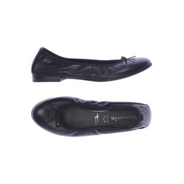 Tamaris Damen Ballerinas, schwarz