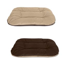 BedDog 2in1 Hundebett REX Wende-Hunde-Kissen waschbar Hundesofa