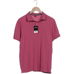 s.Oliver Herren Poloshirt, pink