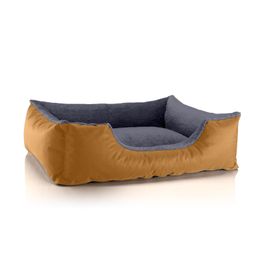 BedDog Hundebett TEDDY Hundesofa waschbares Hundebett mit Rand Hundekissen