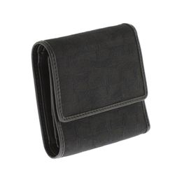 Aigner Damen Portemonnaie, schwarz