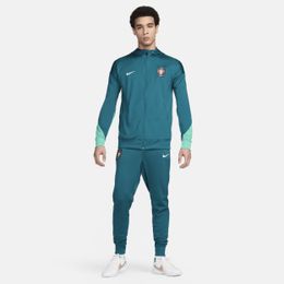 Portugal Strike Nike Dri-FIT Fußball-Trainingsanzug aus Strickmaterial mit Kapuze für Herren - Grün