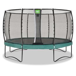 EXIT Allure Premium Trampolin ø427cm - grün