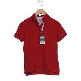 Tommy Hilfiger Damen Poloshirt, rot, Gr. 36