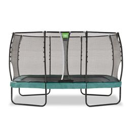 EXIT Allure Premium Trampolin 244x427cm - grün