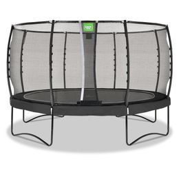 EXIT Allure Premium Trampolin ø427cm - schwarz