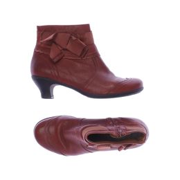 Brako Damen Stiefelette, rot, Gr. 39