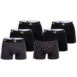 Adidas Active Flex Cotton Trunks 6P Herren Boxershort