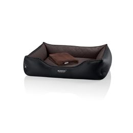 BedDog PREMIUM Orthopädisches Hundebett BUFFY Memory Foam Kunstleder