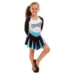 buttinette Cheerleader Kostüm für Kinder, türkis