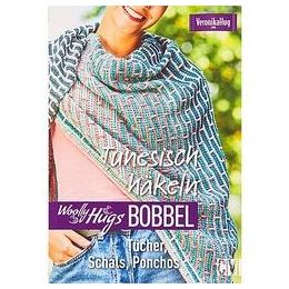 Christophorus Buch "Woolly Hugs Bobbel Tunesisch häkeln – Tücher, Schals, Ponchos"