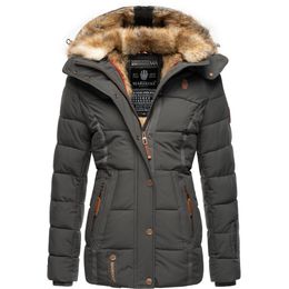 Marikoo Winter Jacket 'Nekoo' female size XXL Beige / Muddy colored